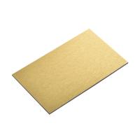 China Silver 1220mm Brushed Aluminum Composite Panel Scratch Resistant for sale