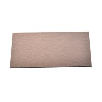 China UV Resistant Aluminum Brushed Composite Panel Impact Resistant For Long Lasting Durability for sale