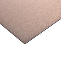 China UV Resistant Aluminum Brushed Composite Panel Impact Resistant For Long Lasting Durability for sale