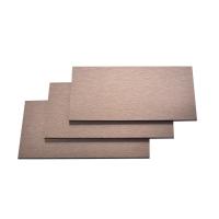 China UV Resistant Aluminum Brushed Composite Panel Impact Resistant For Long Lasting Durability for sale