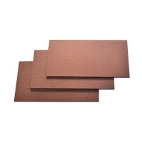China Silver 1220mm Brushed Aluminum Composite Panel UV Resistant for sale