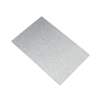 China Scratch Resistant Brushed Aluminum Composite Panel 3mm Thickness for sale