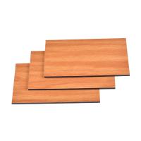 China Lightweight Wooden Aluminum Composite Panel with Easy Processing & Sound Insulation for sale