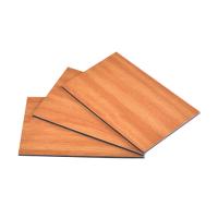 China Lightweight Wooden Aluminum Composite Panel with Easy Processing & Sound Insulation for sale