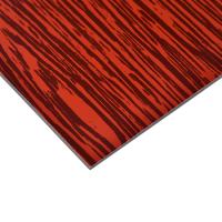 China PE/PVDF Coated Wooden Aluminum Composite Panel Lightweight for sale