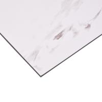 China Marble Aluminum Composite Panel with Flexibility PE/FR Core High Impact Resistance for sale