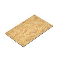 China Marble Aluminum Composite Panel with Core PE/FR Coating PE/PVDF UV Resistance for sale