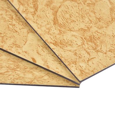 China Marble Aluminum Composite Panel with Core PE/FR Coating PE/PVDF UV Resistance for sale