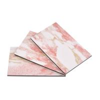 China Marble Aluminum Composite Panel 3mm UV Resistance for sale