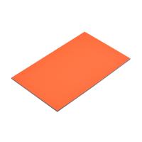 China White PVDF Aluminum Composite Panel with ≥HB Surface Hardness for sale