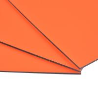 China White PVDF Aluminum Composite Panel with ≥HB Surface Hardness for sale