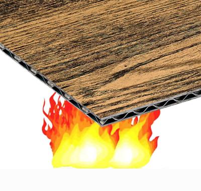 China Recyclable Wooden Aluminum Composite Panel 2440mm-5800mm for sale
