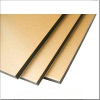 China Class B1 Wooden Aluminum Layered Panel Easy Processing Sound Insulation Impact Resistance for sale