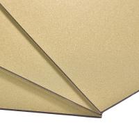 China Sparkle 3mm Aluminum Composite Cladding Panel for Building Facade for sale