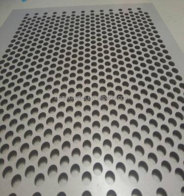China Customized Rectangle Perforated Aluminum-Composite Panel 3-6mm Thickness for sale