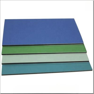 China Scratch-resistant Aluminum Composite Panel in Silver/Goden/Black/Tea Color for sale