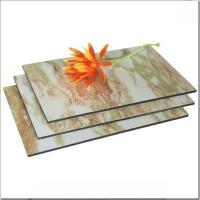 China Aluminium-Marble Composite Panel 1220*2440mm with 100% Recycled Polyethylence Core/Fireproof Core for sale