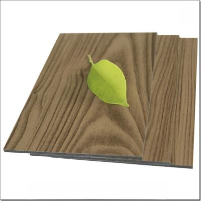China Recyclable Wooden Aluminum Composite Panel in Various Colors for sale
