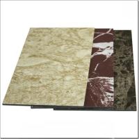 China Marble Surface Aluminum Composite Panel For Building Decoration UV Resistance for sale