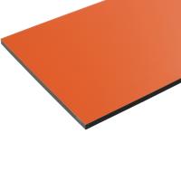 China PVDF PE Aluminum Composite Panel Light Fastness 6 Core Material Class B1 for sale