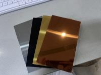 China 5.5kg/m2 Aluminum Composite Panel 1220mm Mirror Coated Panel for sale