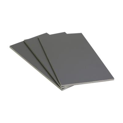 China PVDF Aluminum Composite Panel with FR Core Black Color Surface Hardness ≥HB for sale