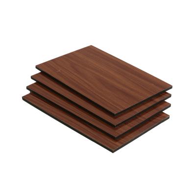 China Various Colors Wooden Aluminum Composite Panel with Impact Weather Resistance for sale