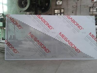 China Customized Perforated Aluminum Composite Panel with PVDF Coating for sale