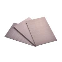 China Aluminum-Finished Composite Panel 10 Years Warranty Easy-to-clean Silver/Goden/Black/Tea for sale