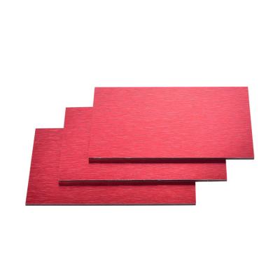 China 10 Years Warranty 3mm Thick Brushed-Cladding Composite Panel for sale