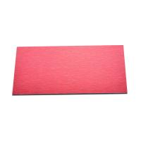 China 10 Years Warranty 3mm Thick Brushed-Cladding Composite Panel for sale