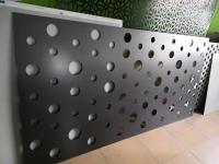 China 2440mm Perforated Aluminum Composite Plate with Various Patterns Available for sale