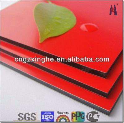 China Class A/B Fire Rated Aluminum Composite Panel Length 2440mm/3050mm/4050mm PE/PVDF Coating for sale