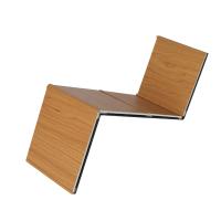 China Sound Insulation Weather Resistance PE/PVDF Coating Wooden Aluminum Composite Panel for sale