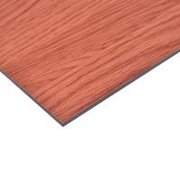 China Anti-Static Wood-Aluminum Compound Board in Various Colors alucobond panel price for sale
