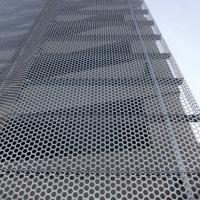 China Thickness 3-6mm Perforated Aluminum Composite Panel Available in Various Colors for sale