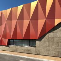 China Length 2440mm-5800mm Aluminum-Wooden-Composite-Panel with Sound Insulation for sale