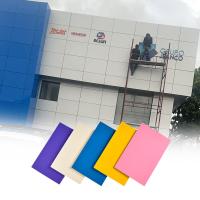 China Multi Functional Recyclable Wooden Aluminum Composite Panel Impact Resistance for sale
