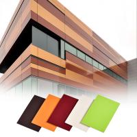 China Durable Wooden Aluminum Composite Panel Anti Static Surface Coating for sale