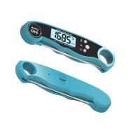 China Rotation Probe Grill Dual Probe Meat Thermometer Digital Cooking Food Thermometer for sale