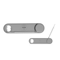 China Waterproof ABS Meat Cooking Thermometer With Rotation Screen Bright Backlight for sale