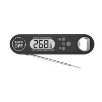 China Electronic Instant Read Digital Cooking Thermometer Oven Bbq Steak Big LCD Screen for sale