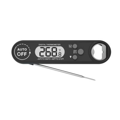 China Electronic Instant Read Digital Cooking Thermometer Oven Bbq Steak Big LCD Screen for sale