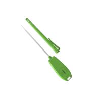 China Pen Style Waterproof Meat Thermometer With Long Stainless Steel Probe Bright Backlight for sale