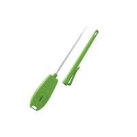 China Pen Style Waterproof Meat Thermometer With Long Stainless Steel Probe Bright Backlight for sale