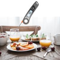 China Magnetic Digital Kitchen Cooking Thermometer IP67 Waterproof With Rotating Screen for sale