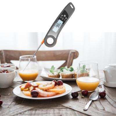 China Magnetic Digital Kitchen Cooking Thermometer IP67 Waterproof With Rotating Screen for sale
