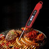 China Waterproof Meat Cooking Thermometer Folding Probe Instant Read Food Cooking Thermometer for sale