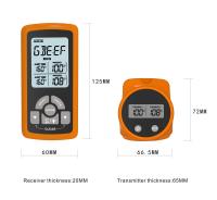 China Digital Bbq Meat Thermometer Wireless Grilling Cooking Thermometer With Temp Alarm for sale