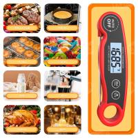 China Digital Instant Read Meat Thermometer Waterproof Ultra Fast With Backlight Calibration for sale